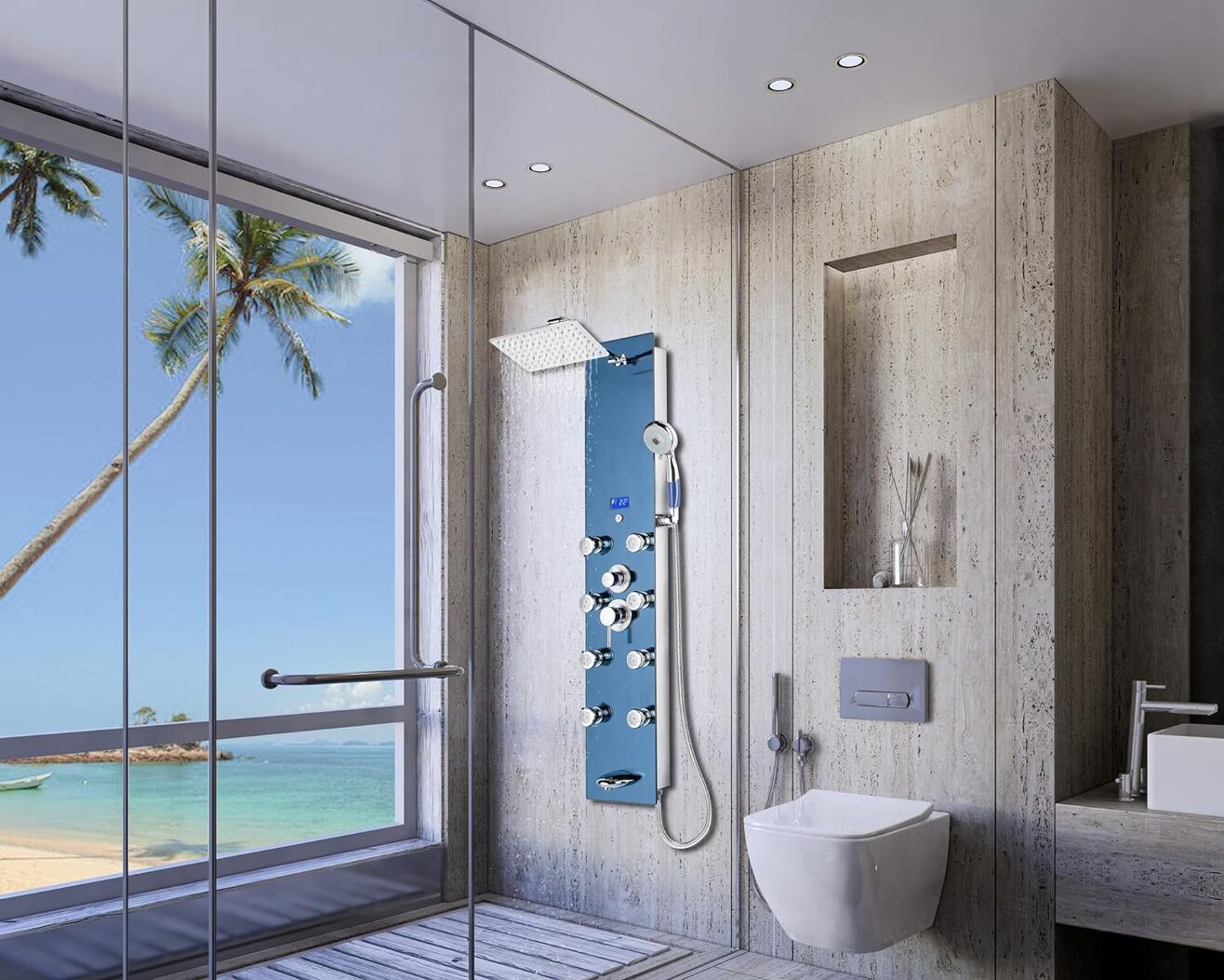 The 10 Best Shower Panel Reviews with Complete Guide [2021] - Toilet Lounge