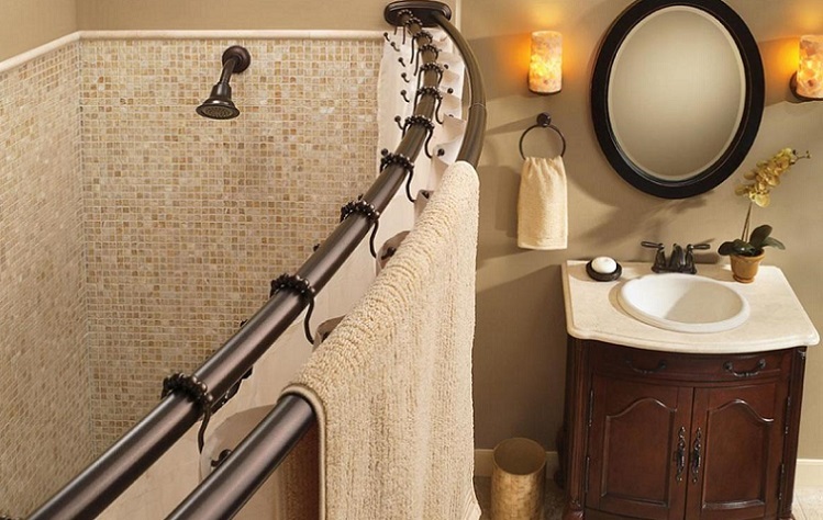 The Best Shower Curtain Rods – Our Top Selections [2021] - Toilet Lounge